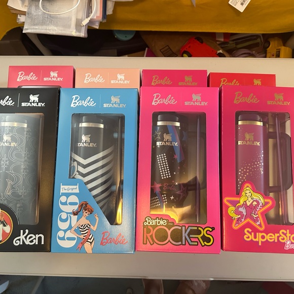 Stanley | Dining | Barbie X Stanley Complete Set | Poshmark